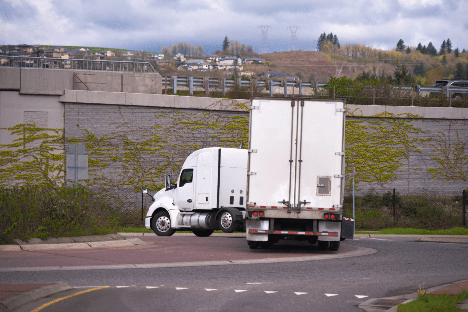 Why Do Semi-Trucks Make Wide Left Turns? - Rideout Law Group